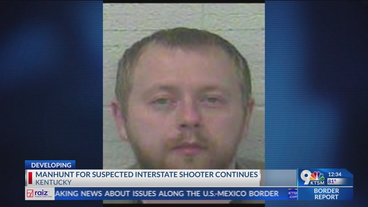 Manhunt for suspected interstate shooter continues – KTSM 9 News