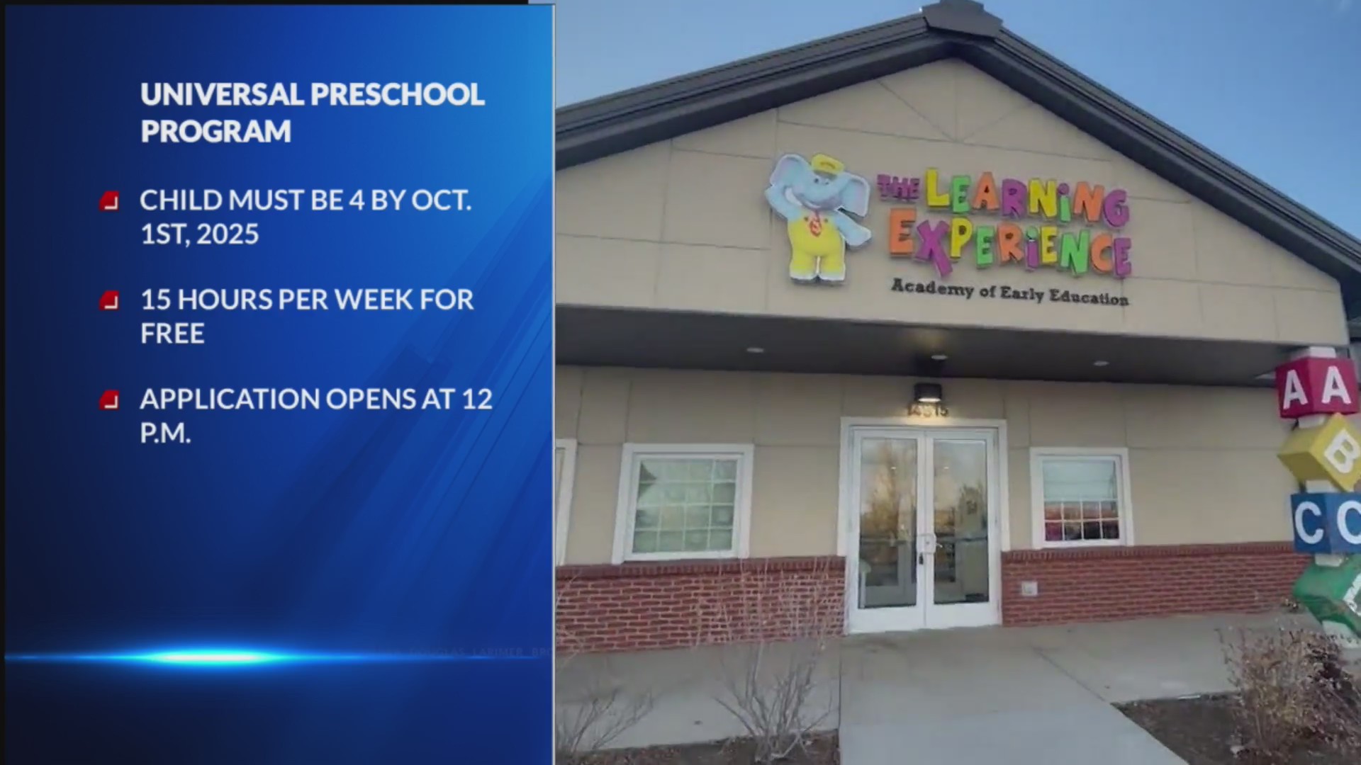 Free pre-school enrollment window for 2025/26 is open – FOX31 Denver