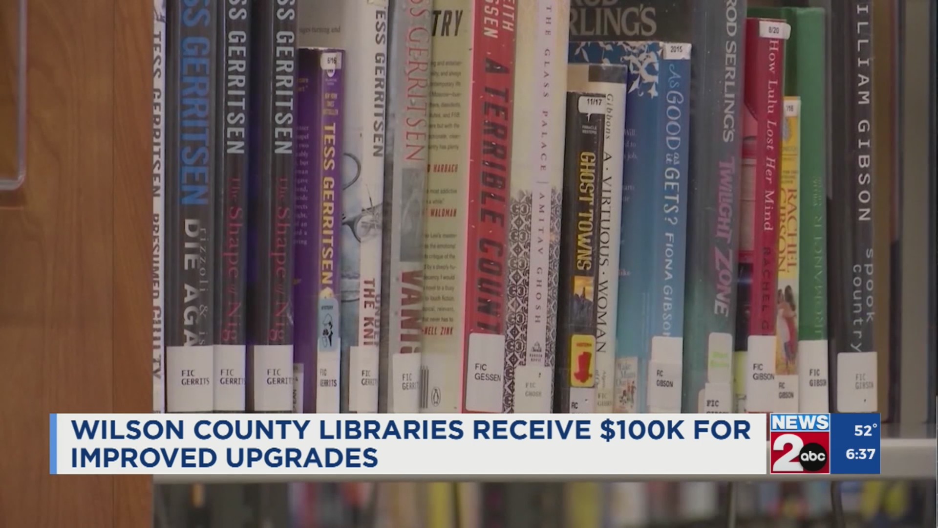Wilson County libraries receive $100K for improved upgrades – WKRN News 2