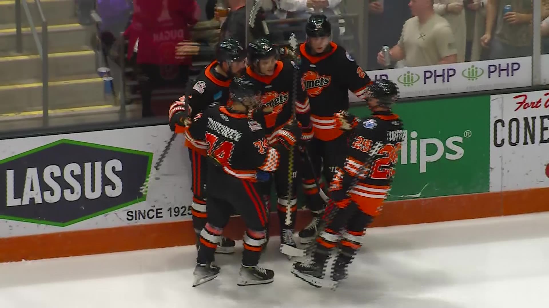 Iowa Heartlanders at Fort Wayne Komets ECHL Playoffs – Game One ...