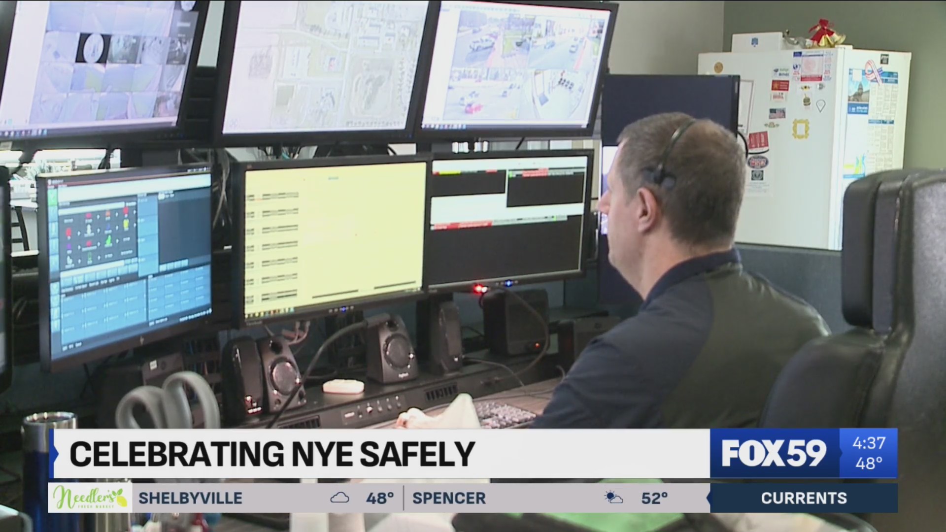 911 call centers likely to see rise in calls on New Years – Fox 59