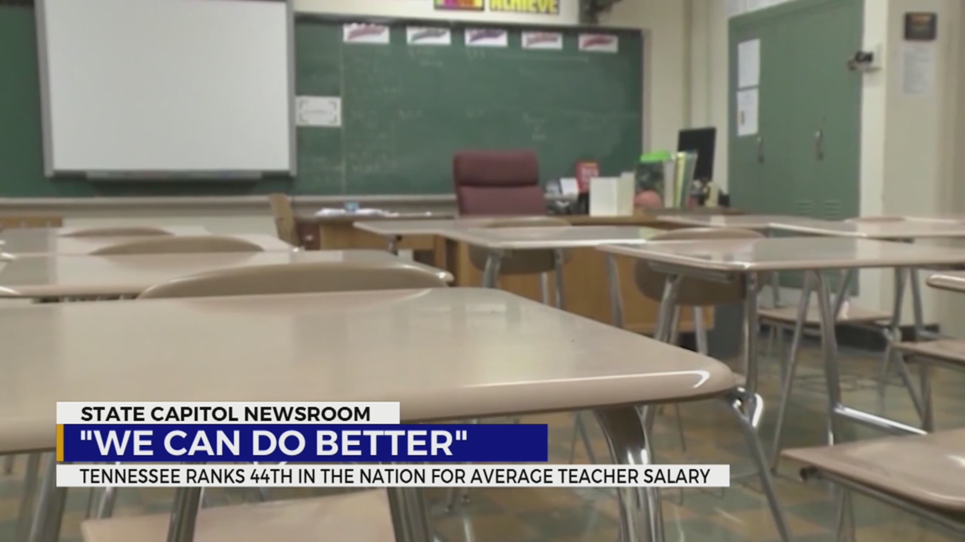 Tennessee ranks 44th in the nation for average teacher salary – WKRN News 2
