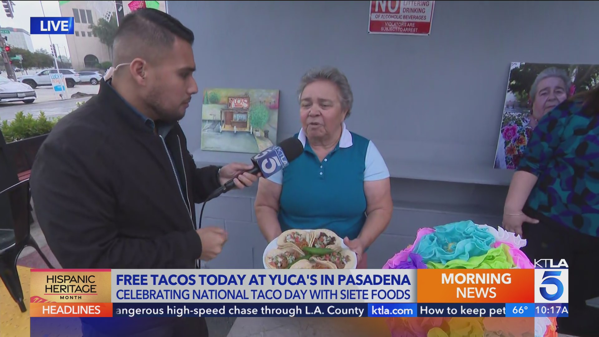 Celebrating National Taco Day with Yuca’s – KTLA