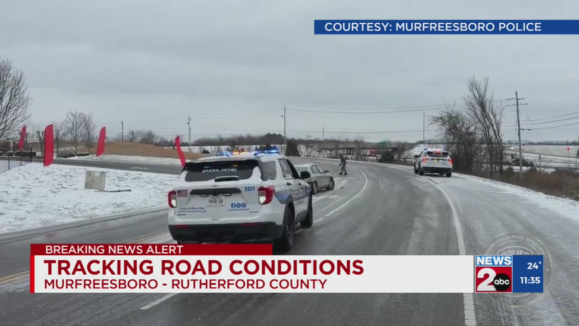 Road conditions, school closures across Middle TN – WKRN News 2