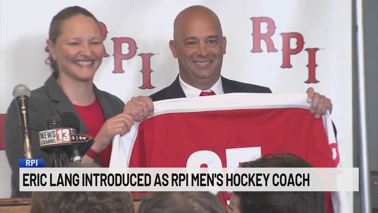 RPI introduces Eric Lang as men’s hockey coach – NEWS10 ABC