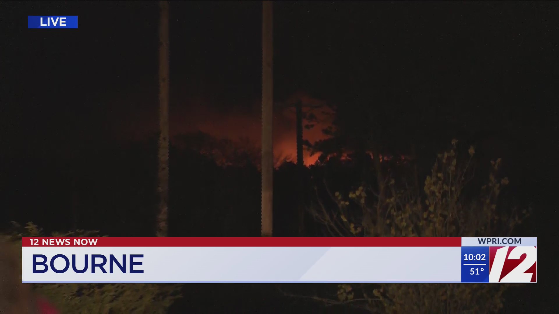 Firefighters battle massive brush fire on Cape Cod – WPRI.com