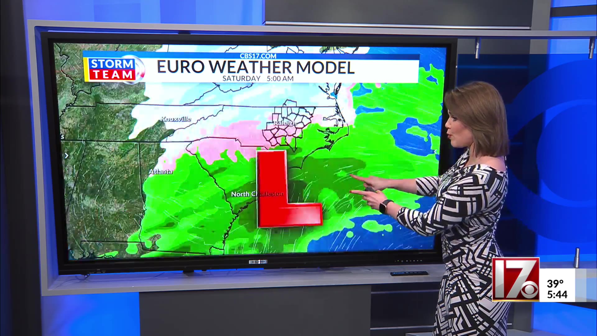 Winter weather maker heading toward NC – CBS17.com