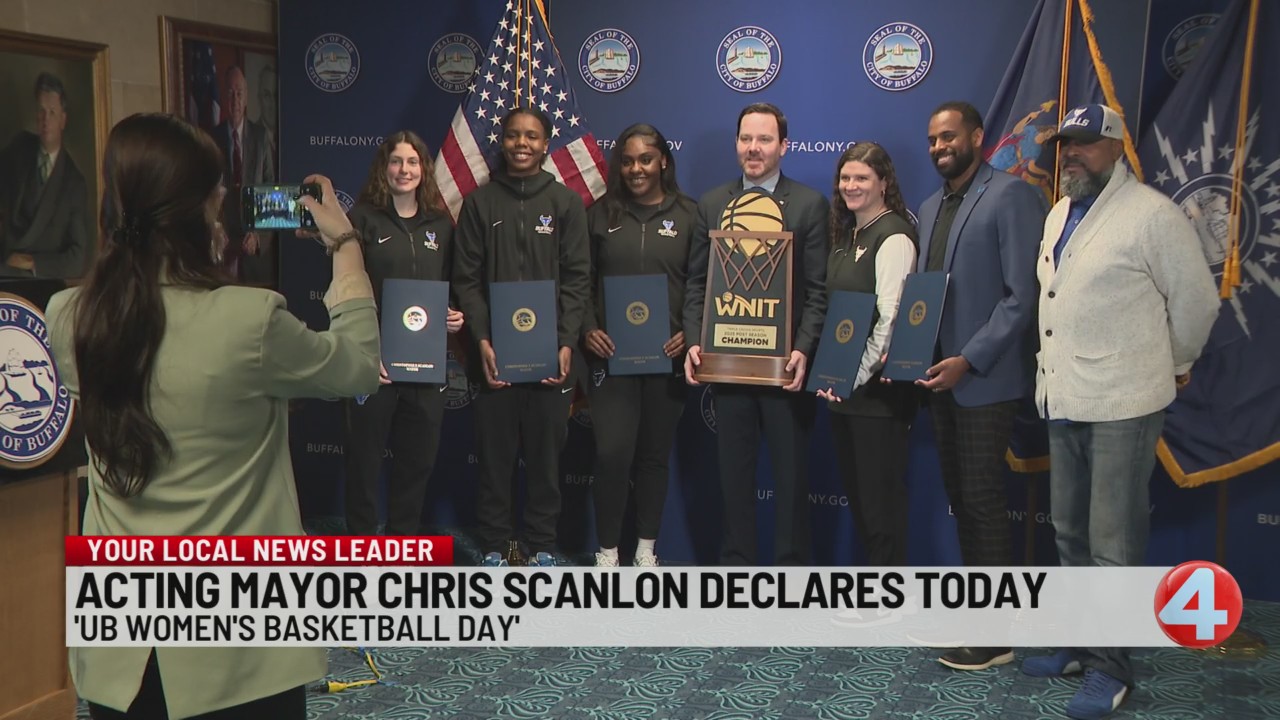 Acting Mayor Chris Scanlon declares April 21 “UB Women’s Basketball Day ...