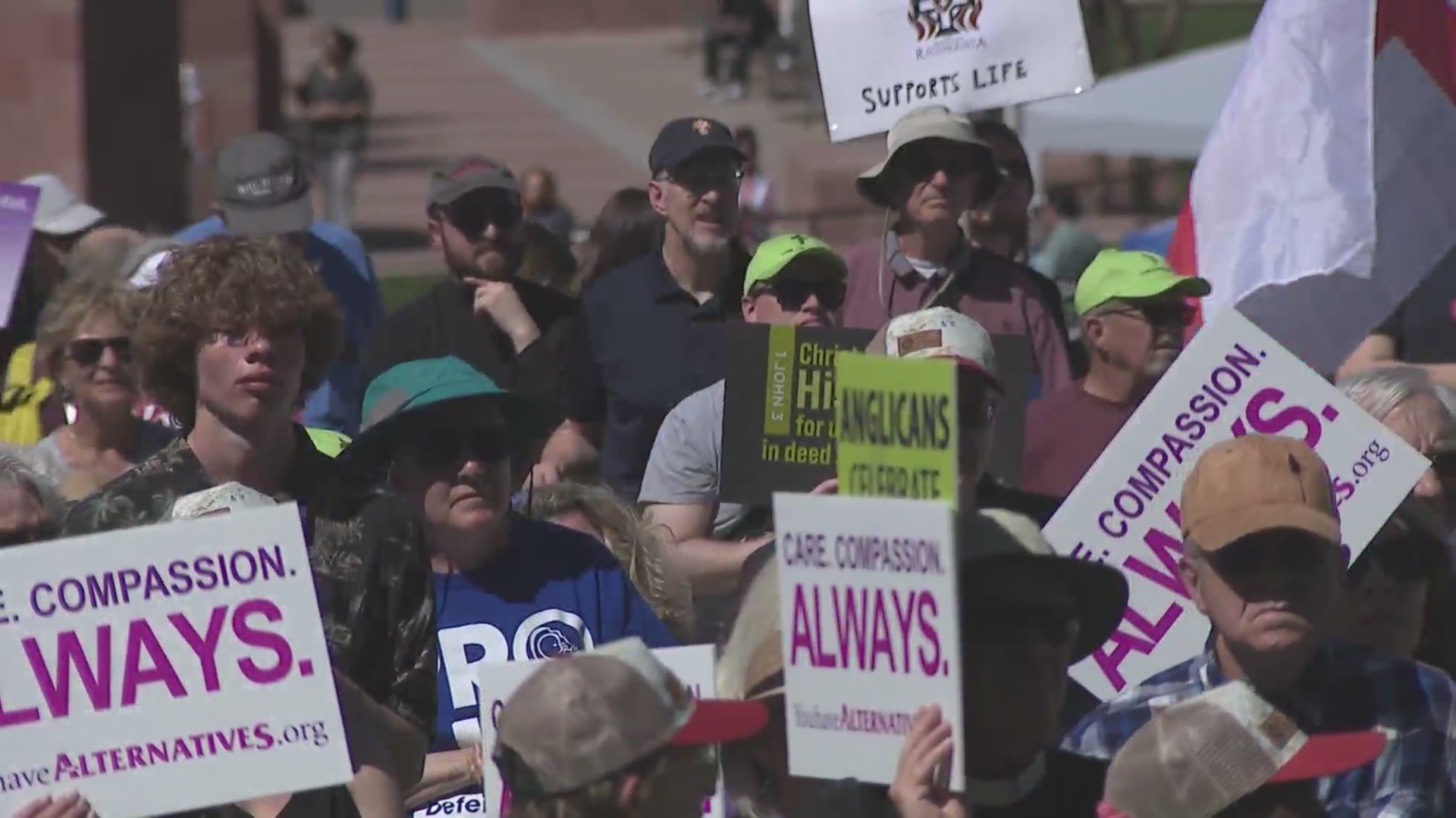 Colorado anti-abortion group protests in Denver – FOX31 Denver