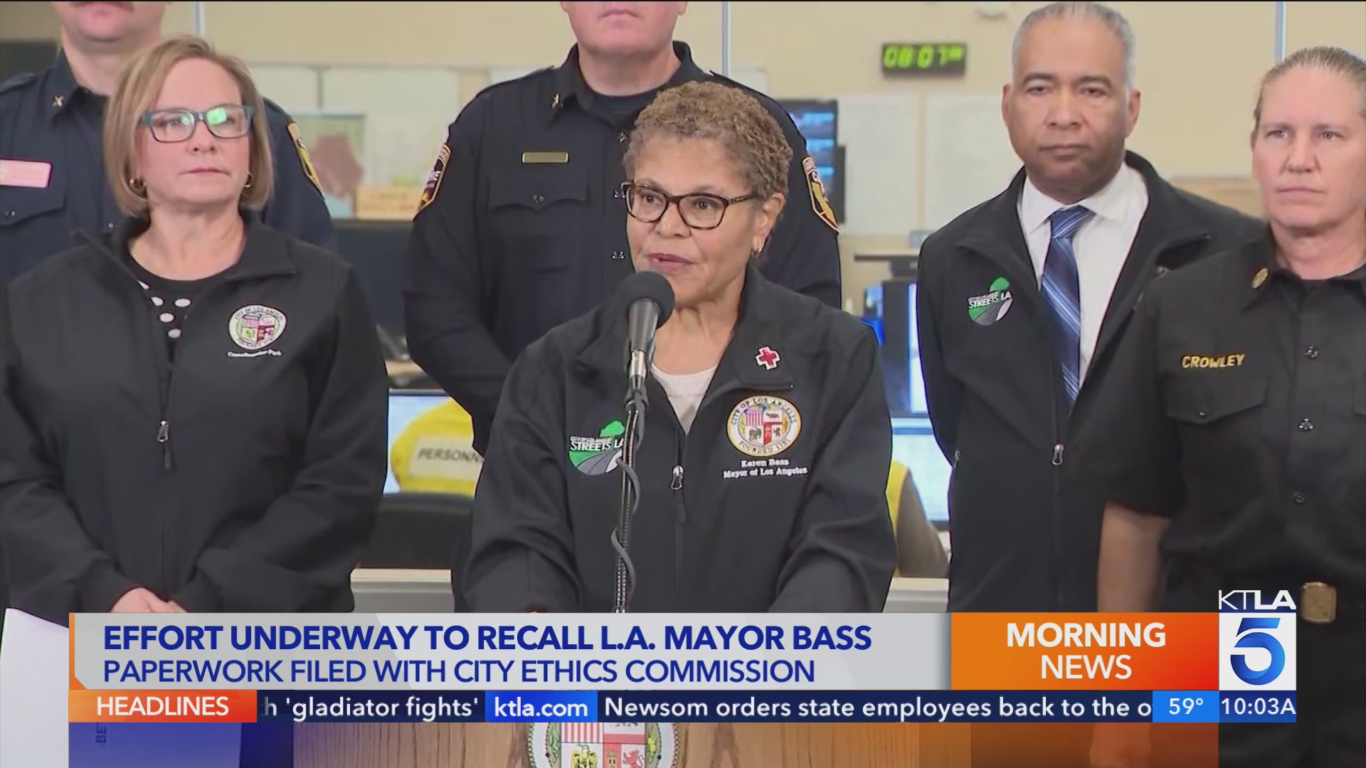Effort underway to recall L.A. Mayor Karen Bass – KTLA