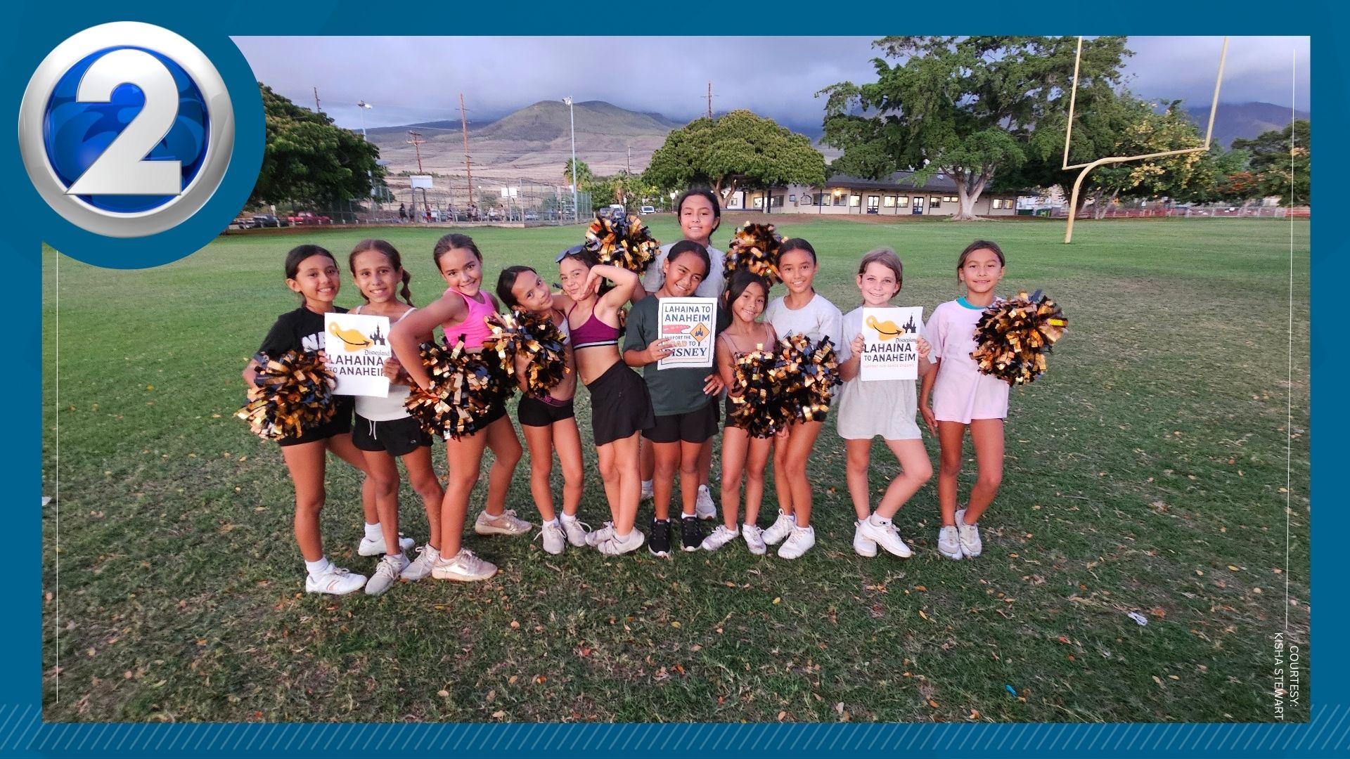 Lahaina cheer team will bring the spirit of aloha to Disneyland parade ...