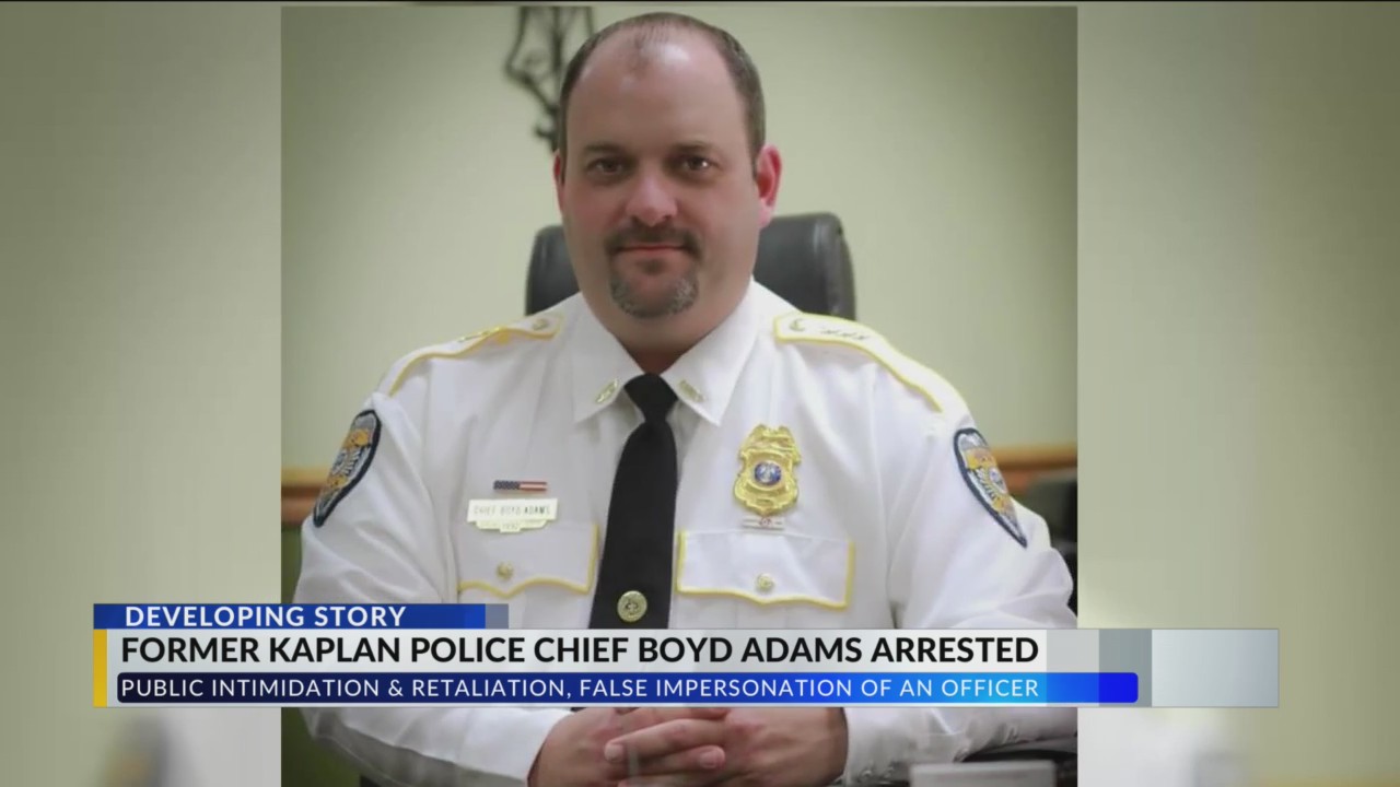 Former Kaplan Police Chief arrested again – Louisiana First News