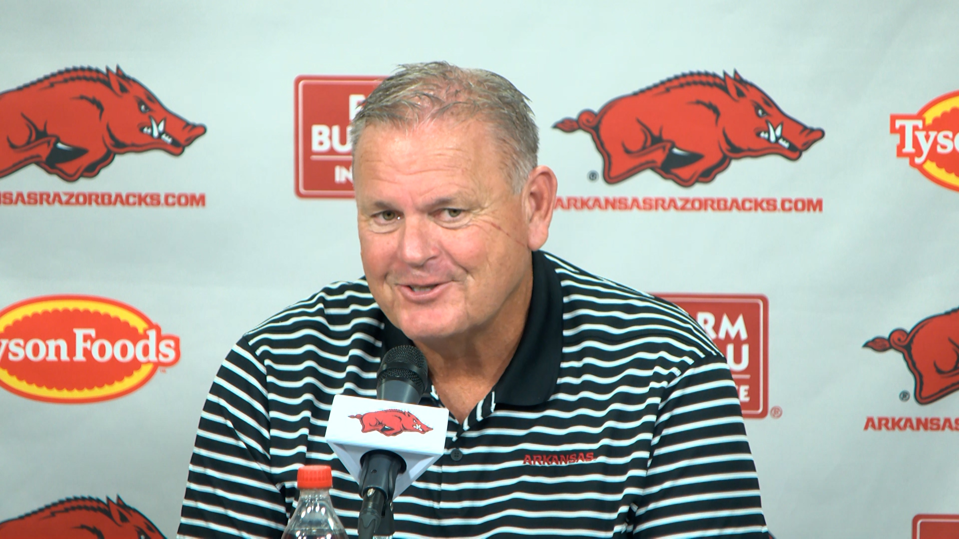 Coach Pittman previews fall camp for Arkansas (7-30-24) – KNWA FOX24
