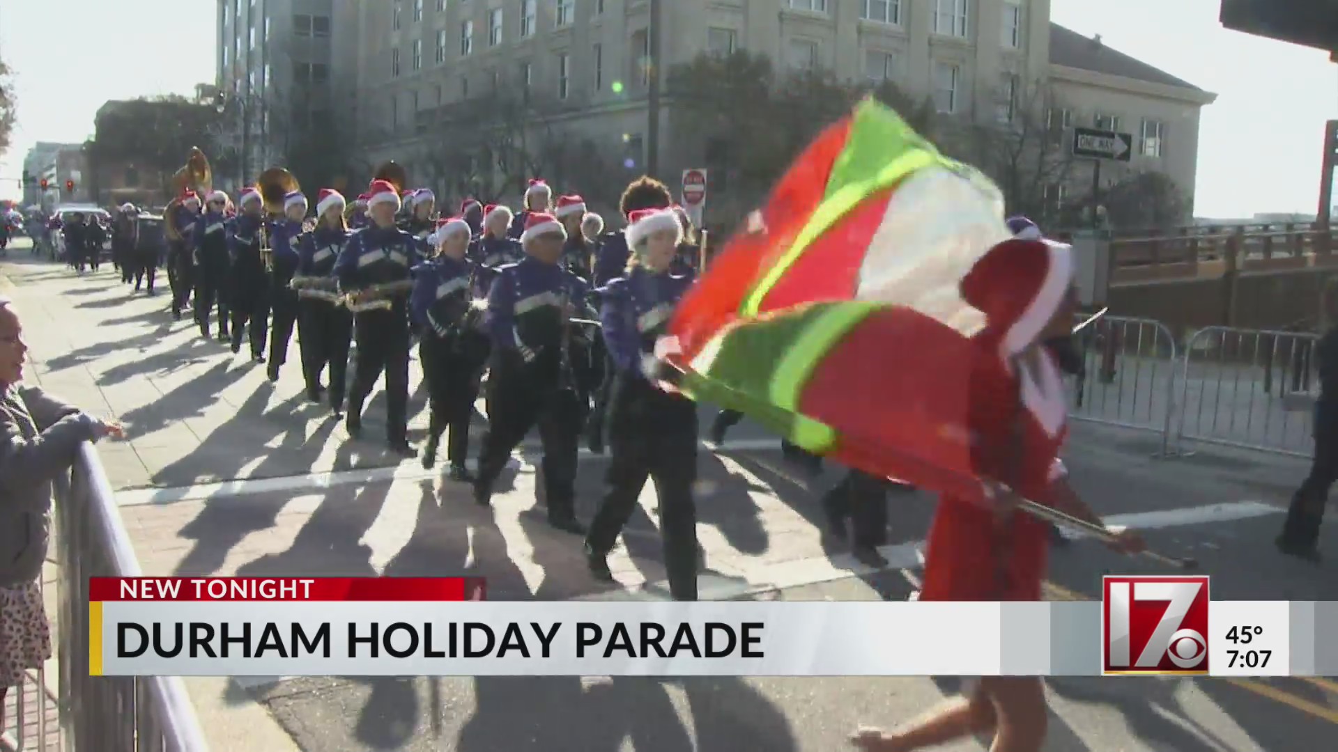 Thousands line route for 2024 Durham Holiday Parade – CBS17.com