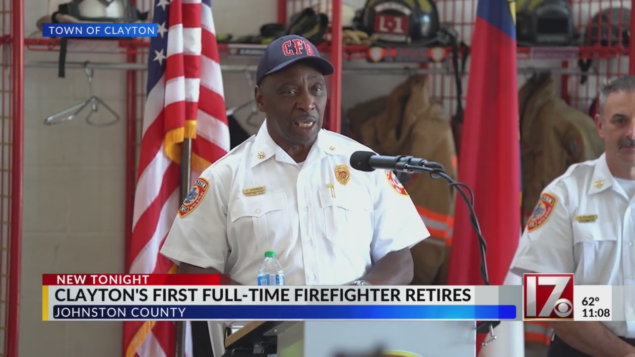 ‘I’ll miss it’: First full-time firefighter in Clayton history retires ...