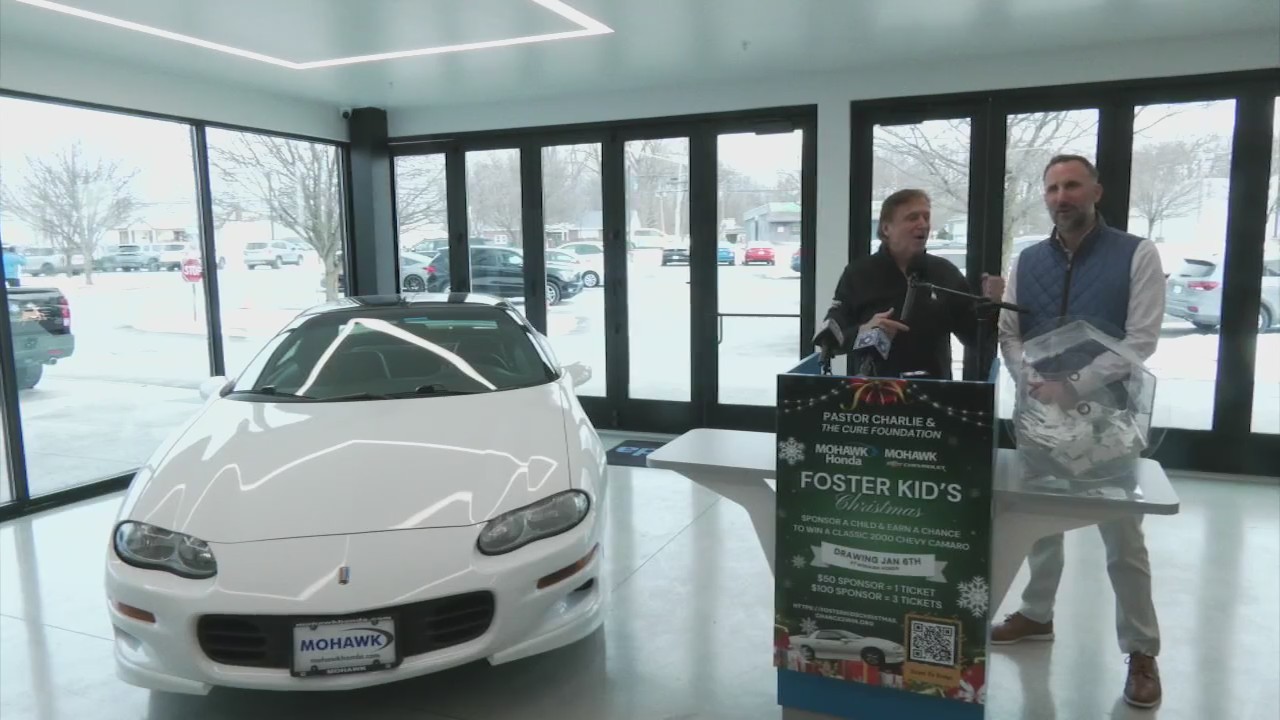 Foster care donor wins classic Camaro – NEWS10 ABC
