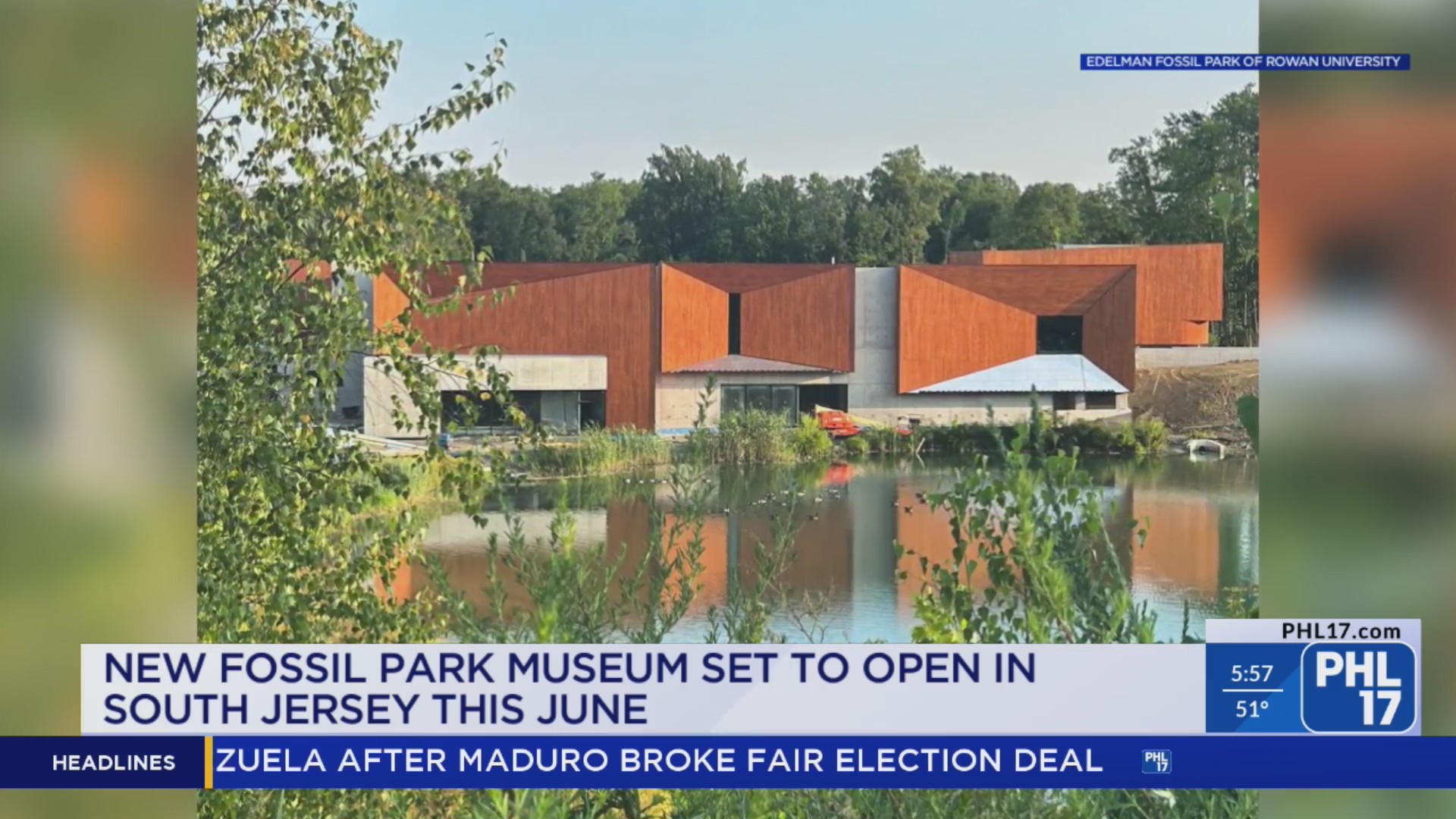 Edelman Fossil Park Museum Set to Open in Mantua, NJ this June – PHL17.com