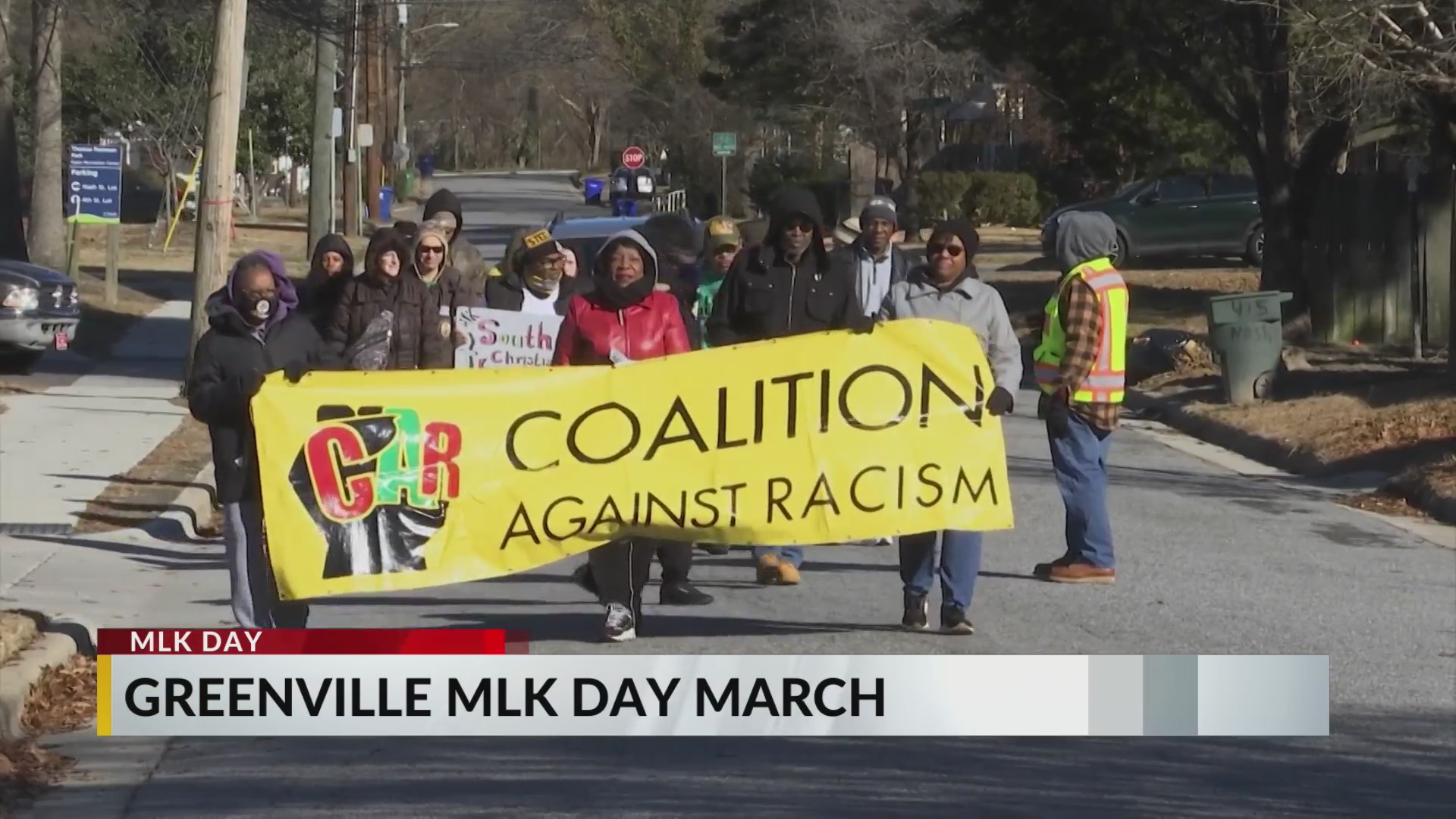 Pitt County organization hosts peaceful protest for Dr. Martin Luther ...