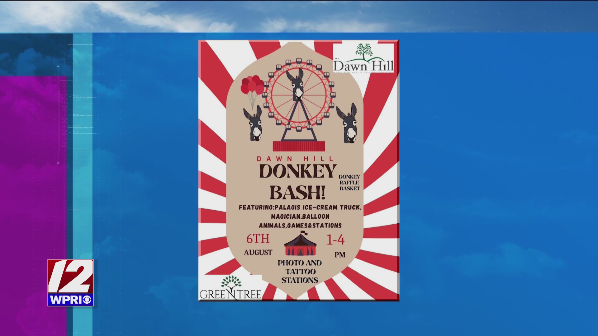 Don’t miss Dawn Hill’s Donkey Bash on August 6 – The Rhode Show – WPRI.com