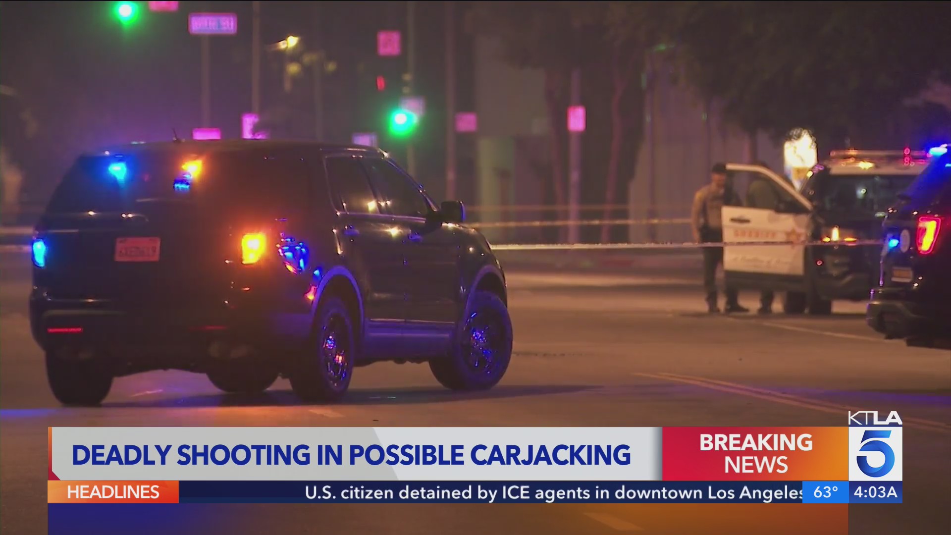 Carjacking suspected in deadly Florence-Firestone shooting: LASD – KTLA