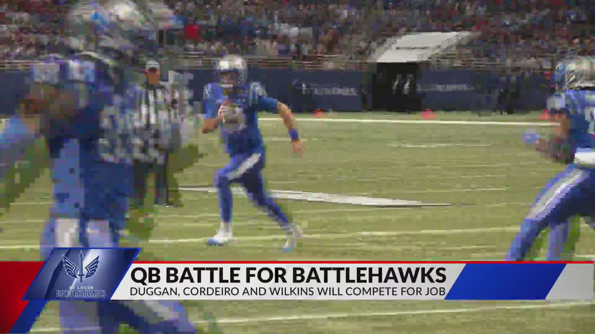 Three quarterbacks to compete for Battlehawks starting job next year ...