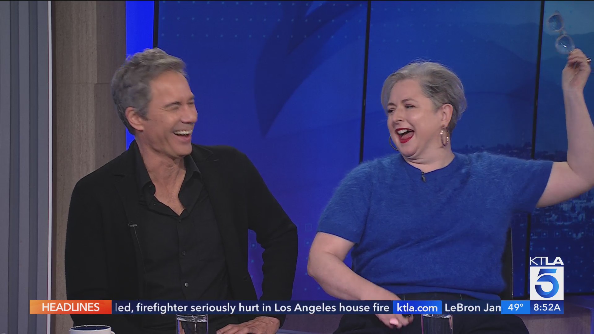 Eric McCormack and Siobhán McSweeney talk about ‘Nine Bodies in a ...
