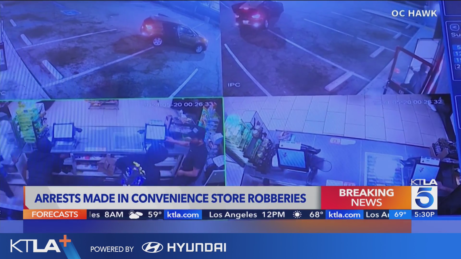 Several arrests made in string of convenience store robberies in SoCal ...