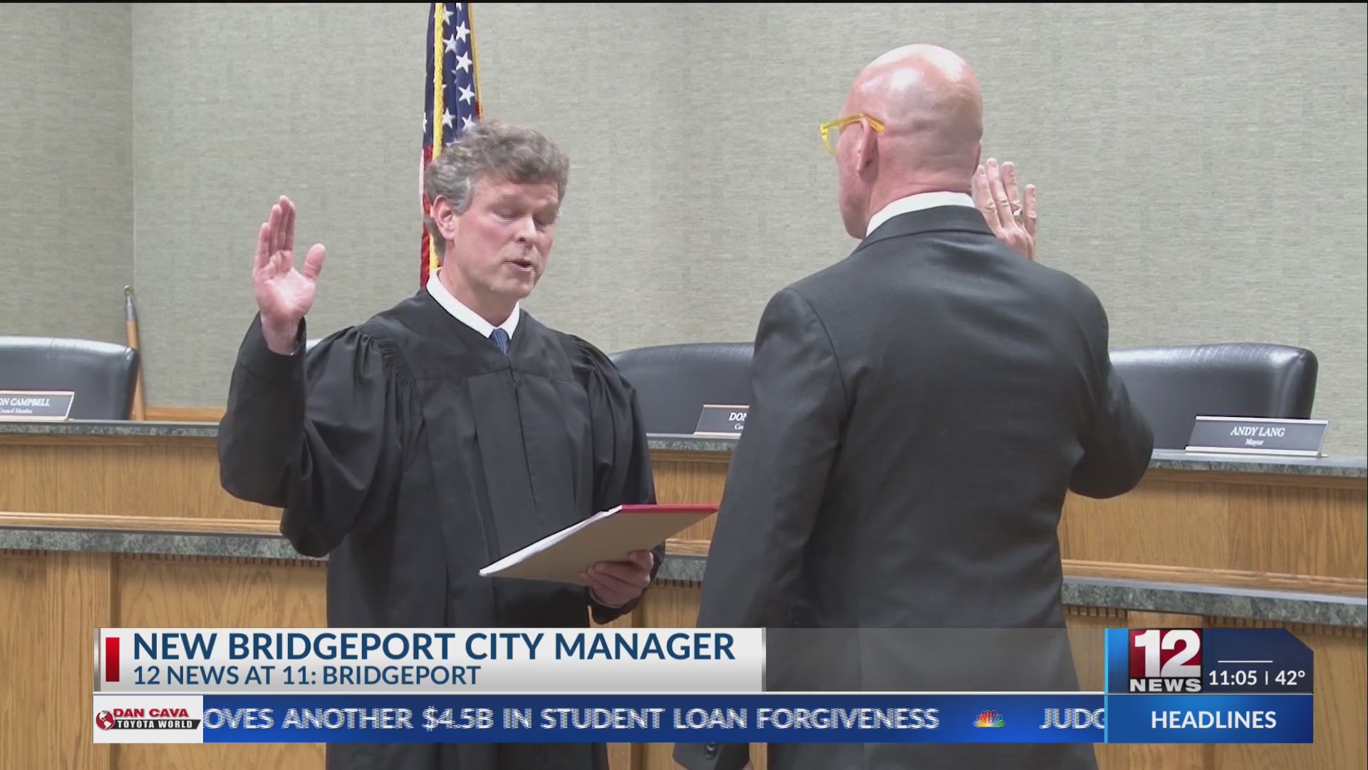 New Bridgeport City Manager sworn in – WBOY.com