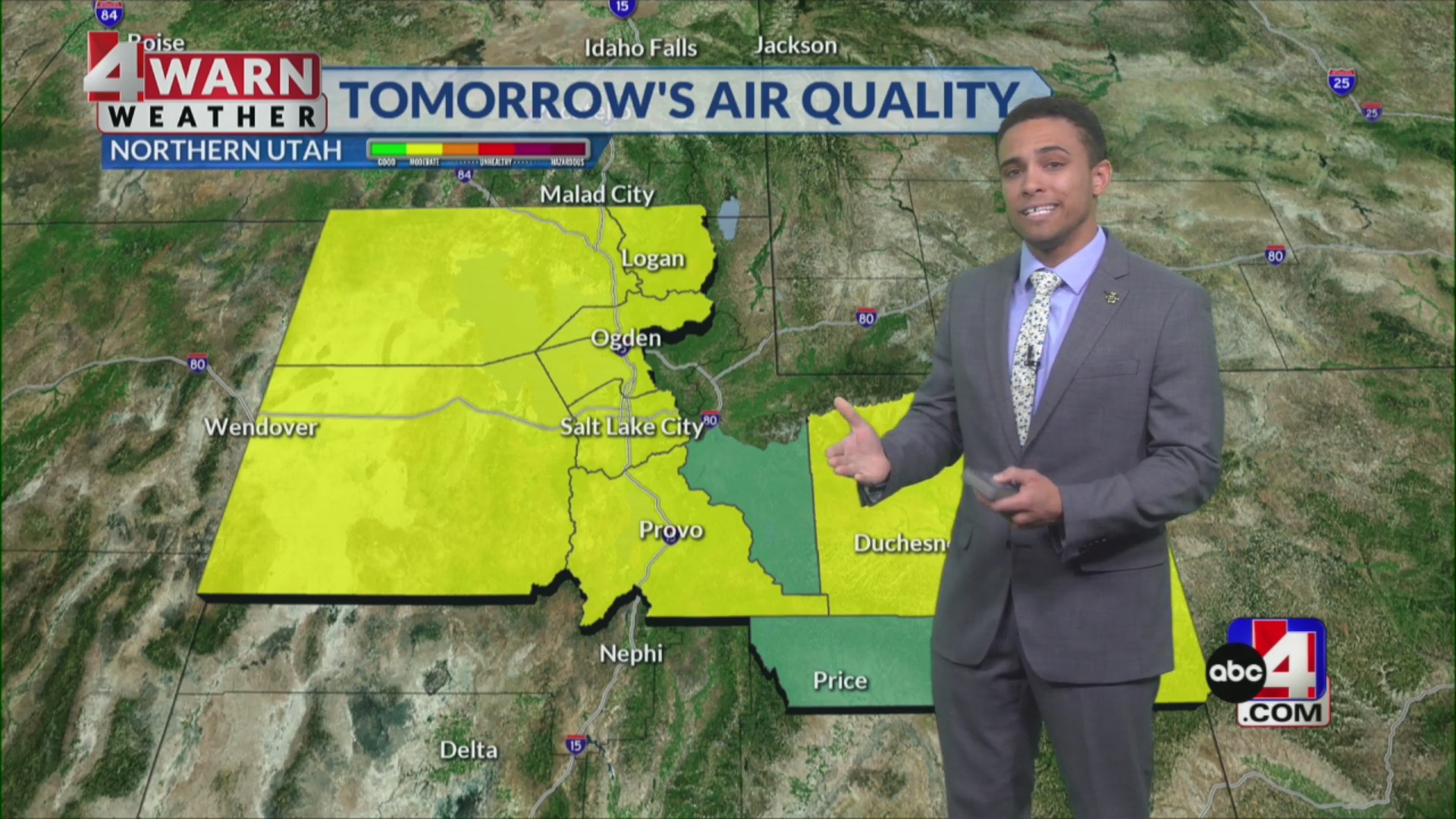 Quiet conditions in Utah, but inversions are expected – ABC4 Utah