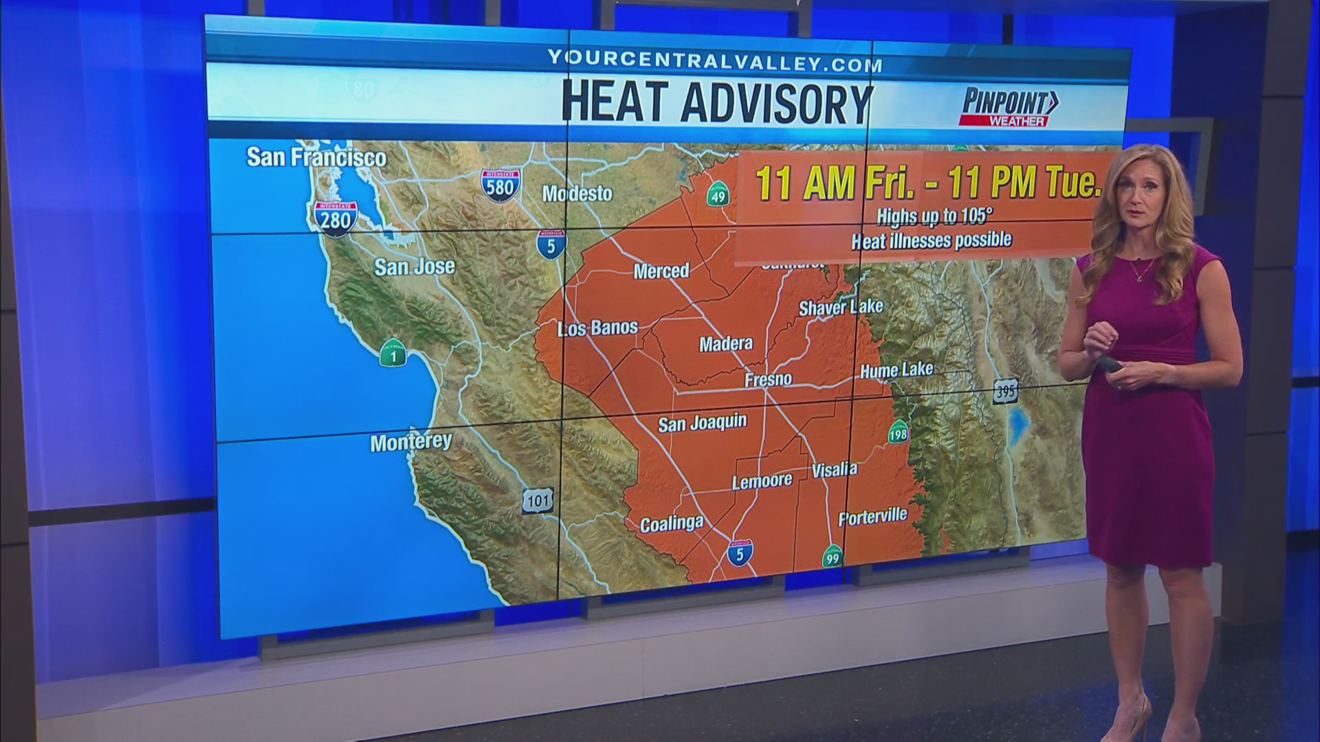 Forecast 7-10-2025 – CBS47 and KSEE24 | News from YourCentralValley.com