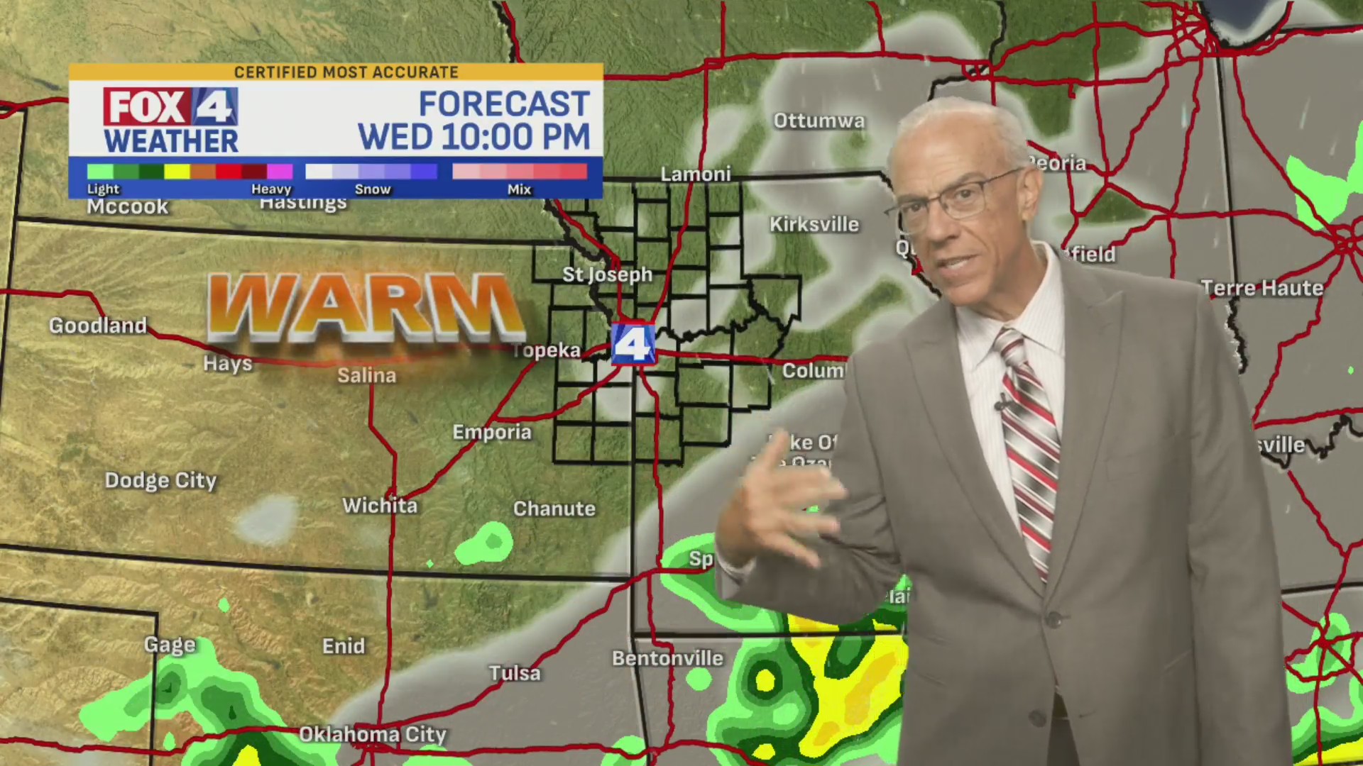 Friday night forecast – FOX 4 Kansas City WDAF-TV | News, Weather, Sports