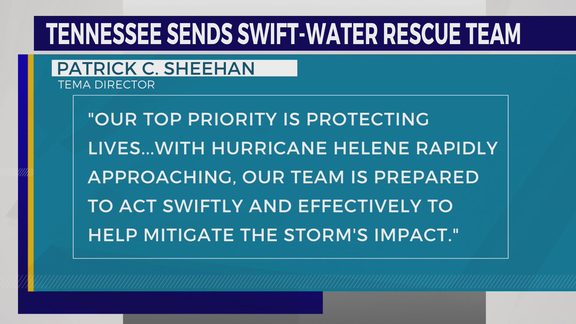 Tennessee Swiftwater Rescue Team heading to Florida ahead of hurricane ...