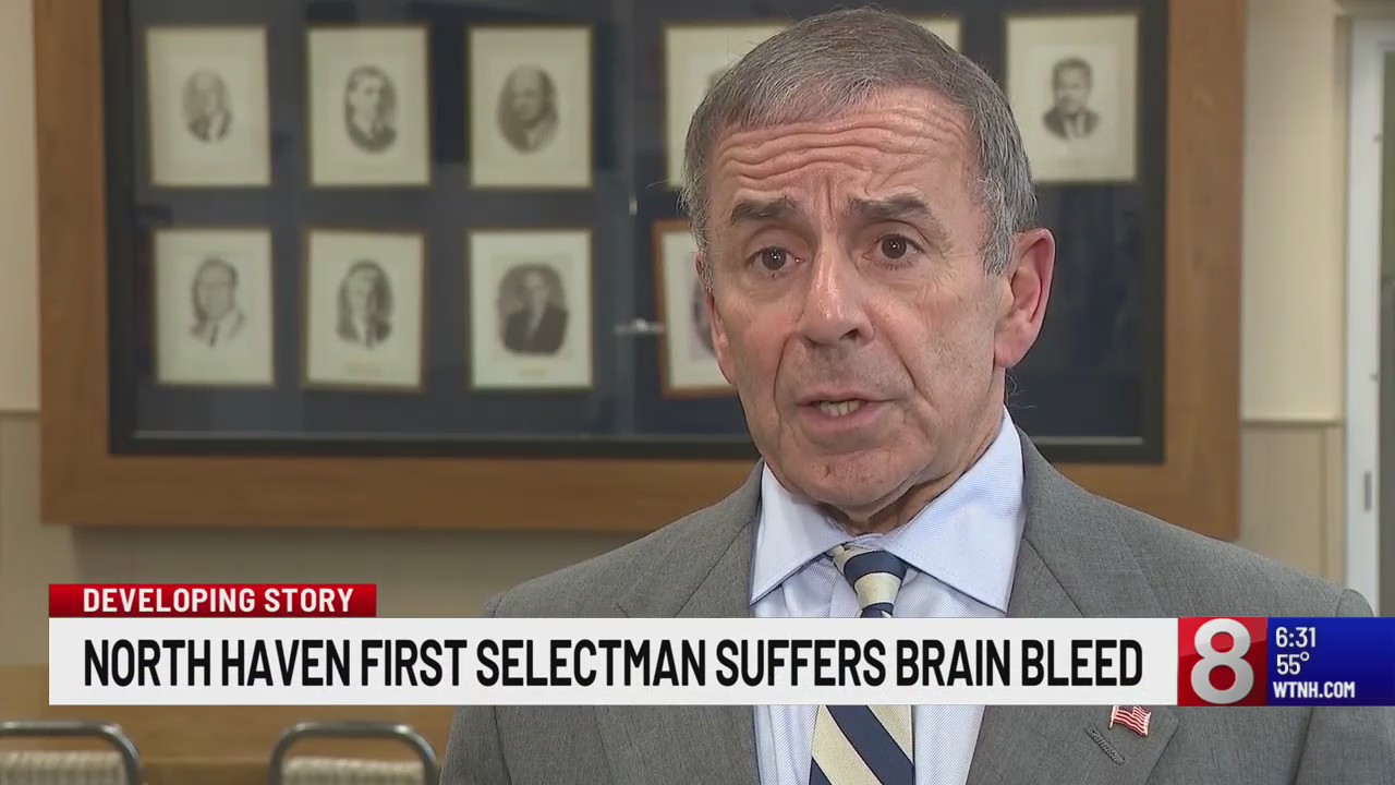 North Haven First Selectman Freda expected to recover from brain bleed – WTNH.com