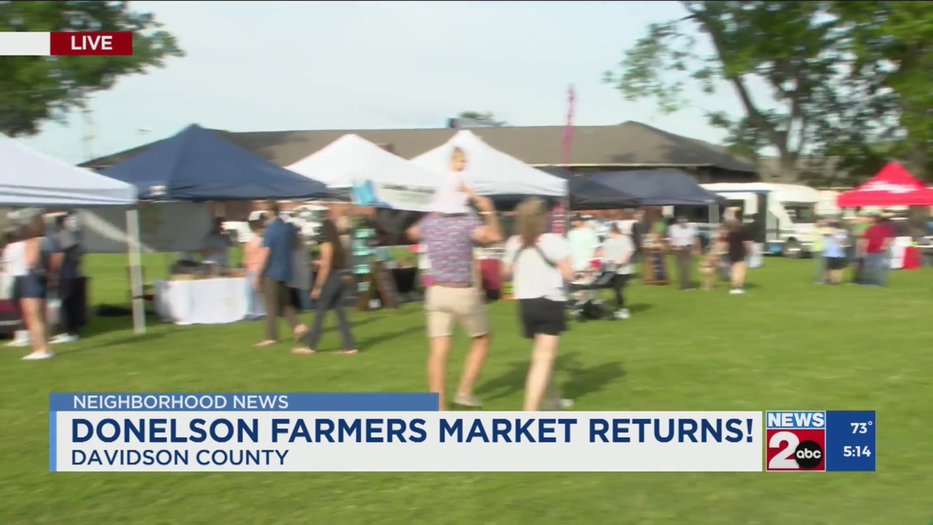 Hip Donelson Farmers Market returns – WKRN News 2