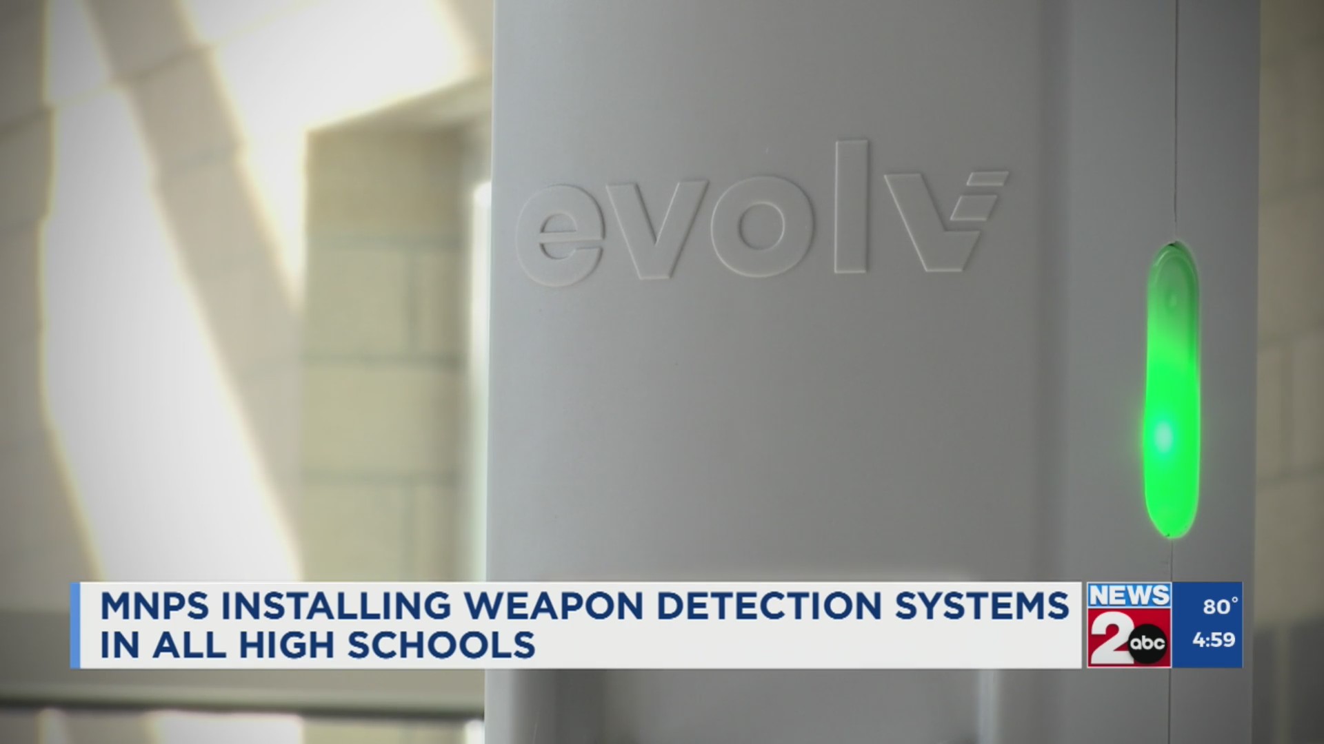 MNPS installing weapon detection systems in high schools – WKRN News 2