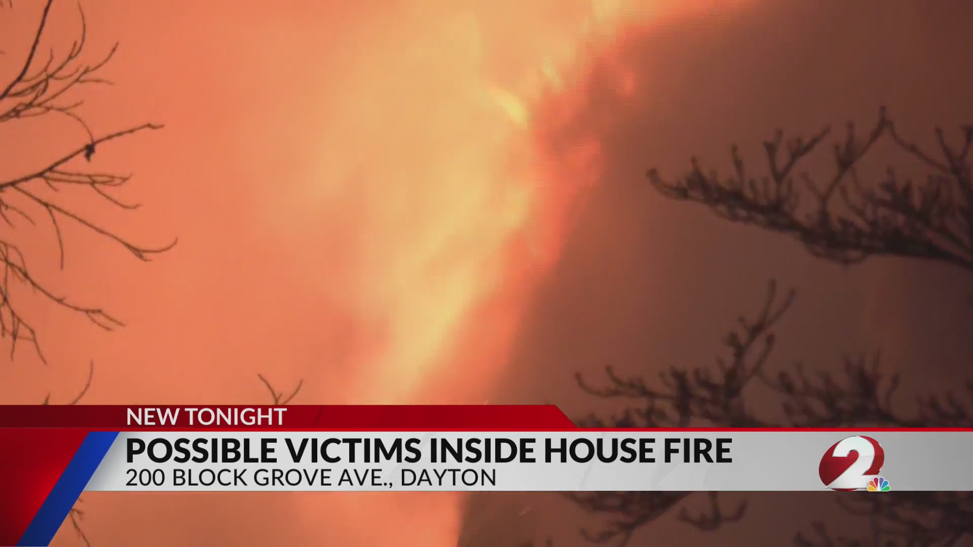2 rescued, 1 unaccounted for in massive Dayton house fire – WDTN.com