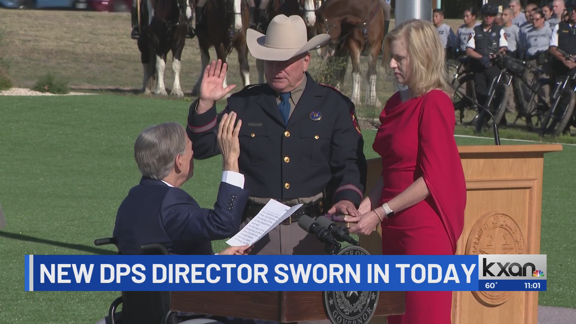 New DPS Director Freeman Martin officially sworn in Monday – KXAN Austin