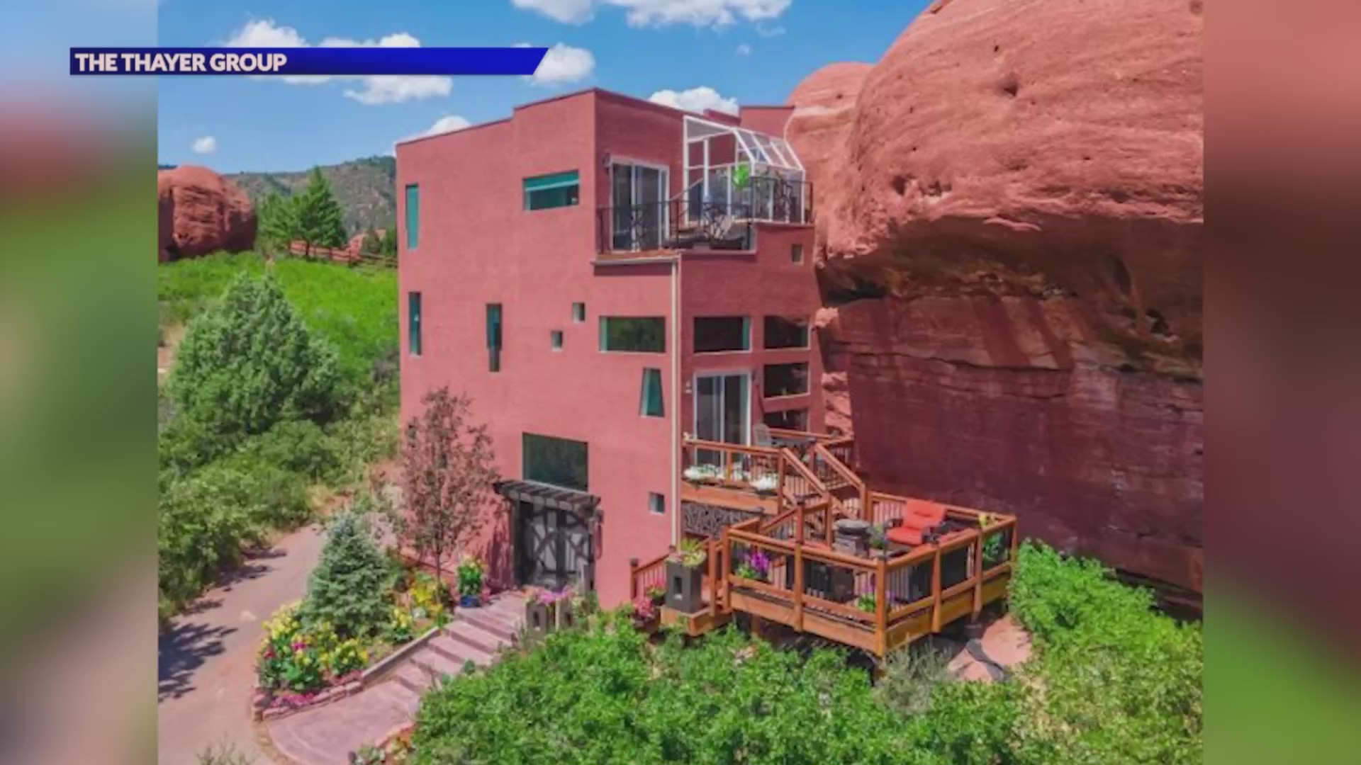 ‘Resort-like’ home built into red rocks hits Colorado market – FOX31 Denver