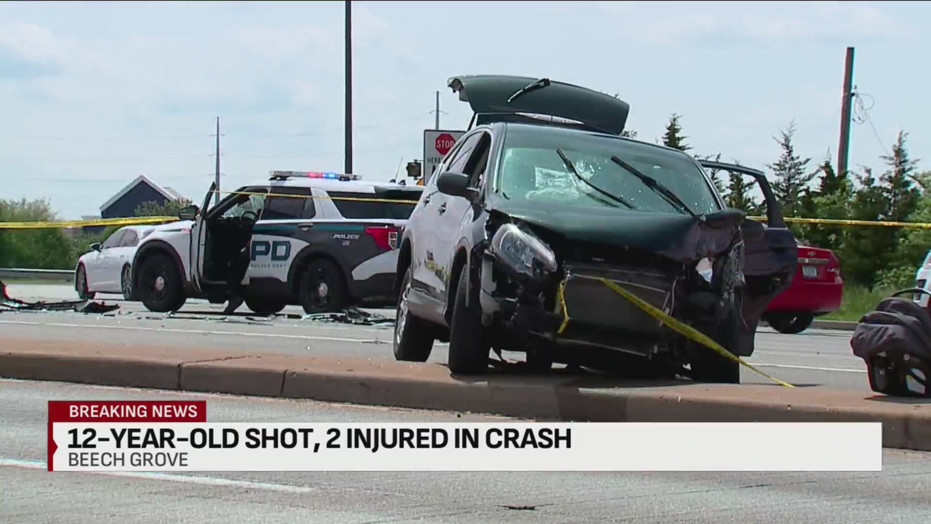 BREAKING: ISP: 12-year-old hurt in shooting on I-465 in Beech Grove, 2 ...