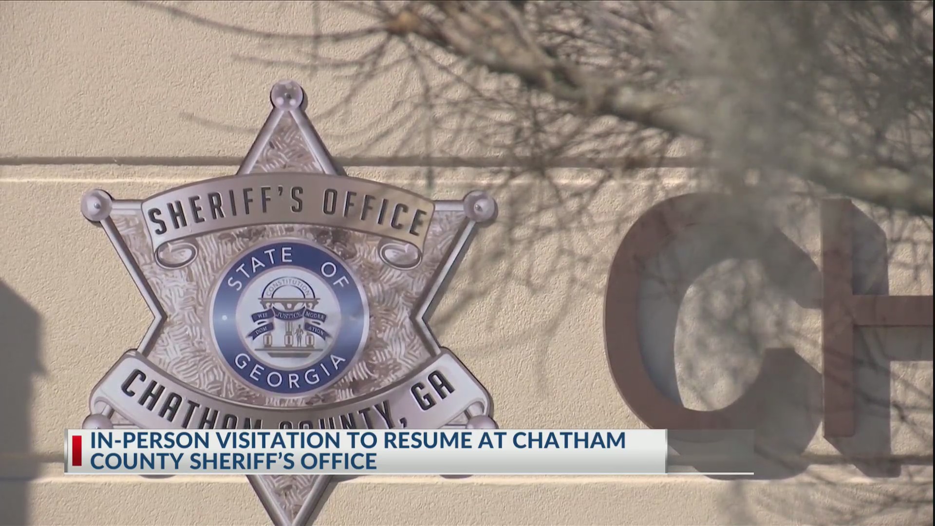 Chatham County to allow in person inmate visitations – WSAV-TV