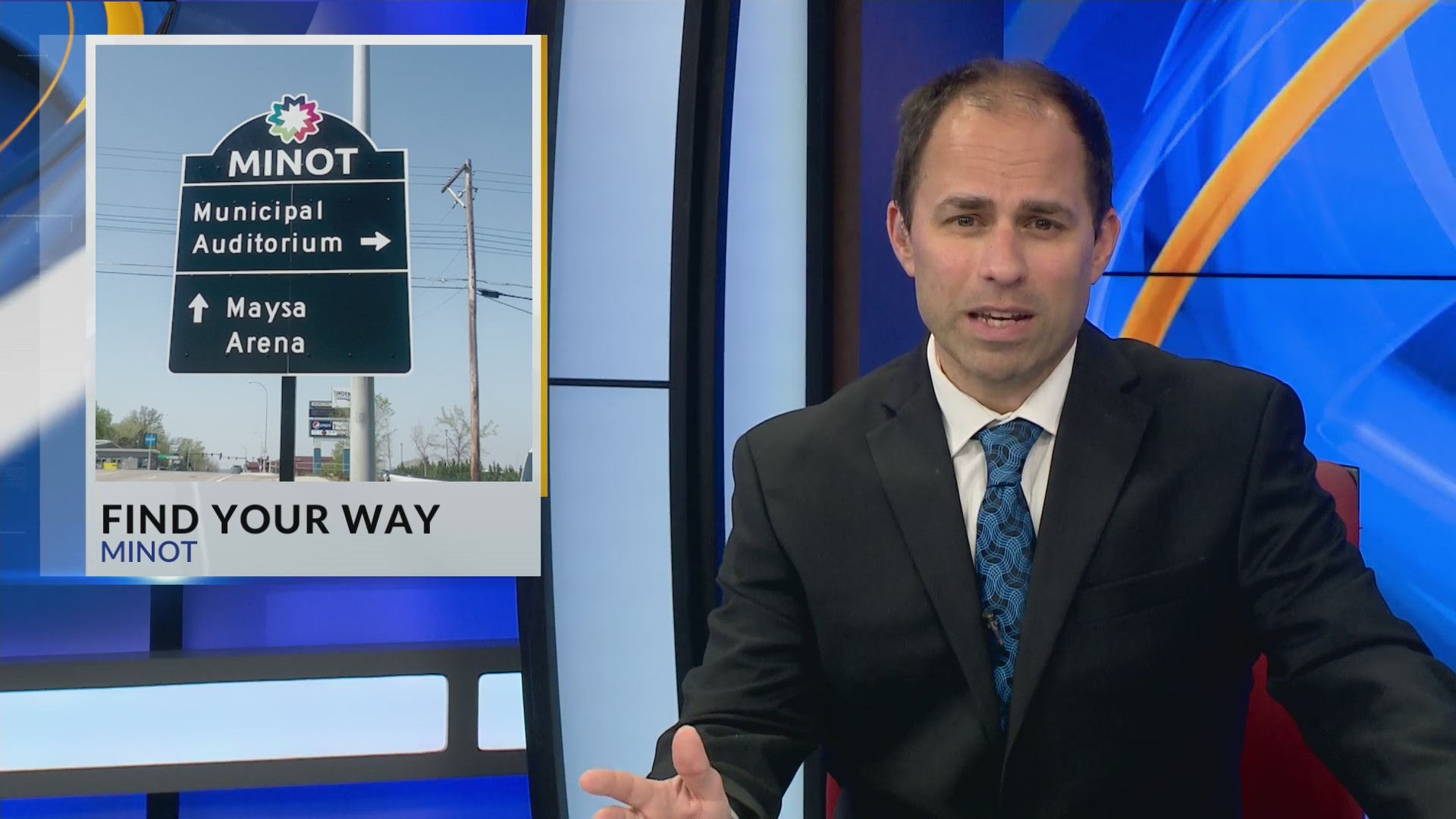 Find your way through town with Minot’s new wayfinding signs – KX NEWS