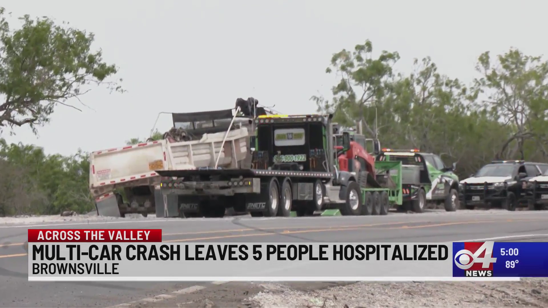 Multi-car crash leaves 5 in critical condition – KVEO-TV