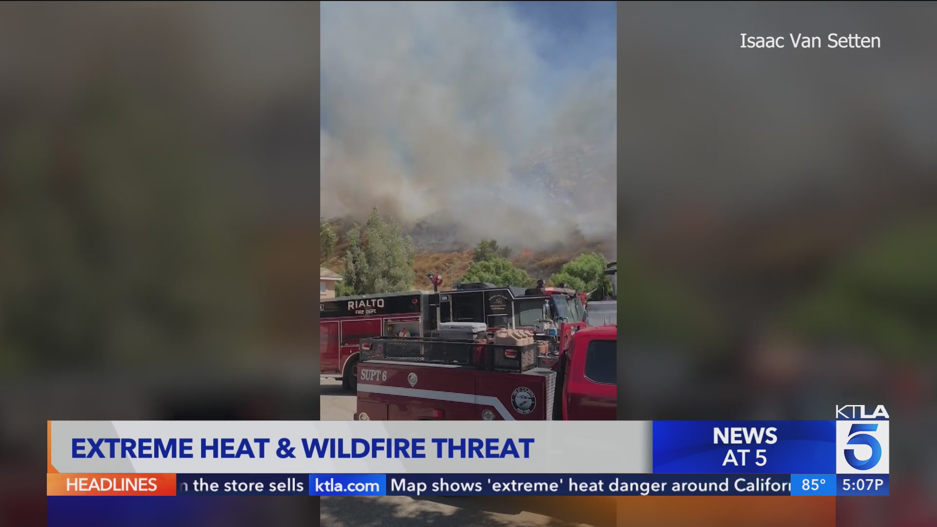 Extreme heat and wildfire worries in Inland Empire – KTLA