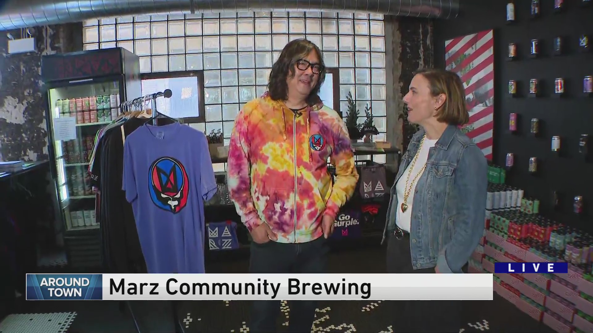 Around Town checks out Marz Community Brewing – WGN-TV