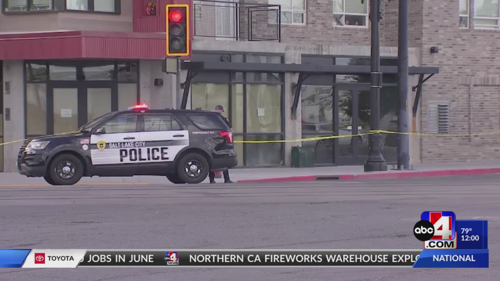Salt Lake Police respond to shooting and train crash, possibly ...