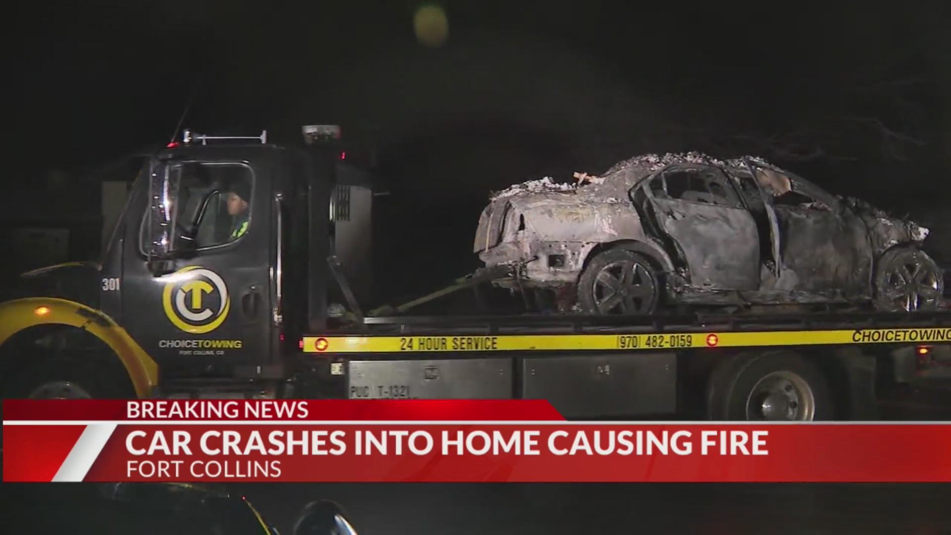 Fort Collins house damaged after car crash, fire – FOX31 Denver