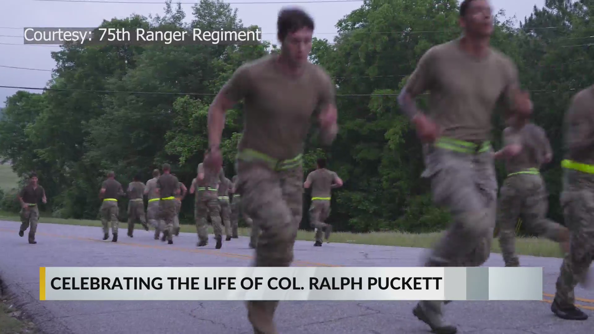 75th Rangers honor Col. Puckett with ‘Hill 205’ PT workout – WRBL