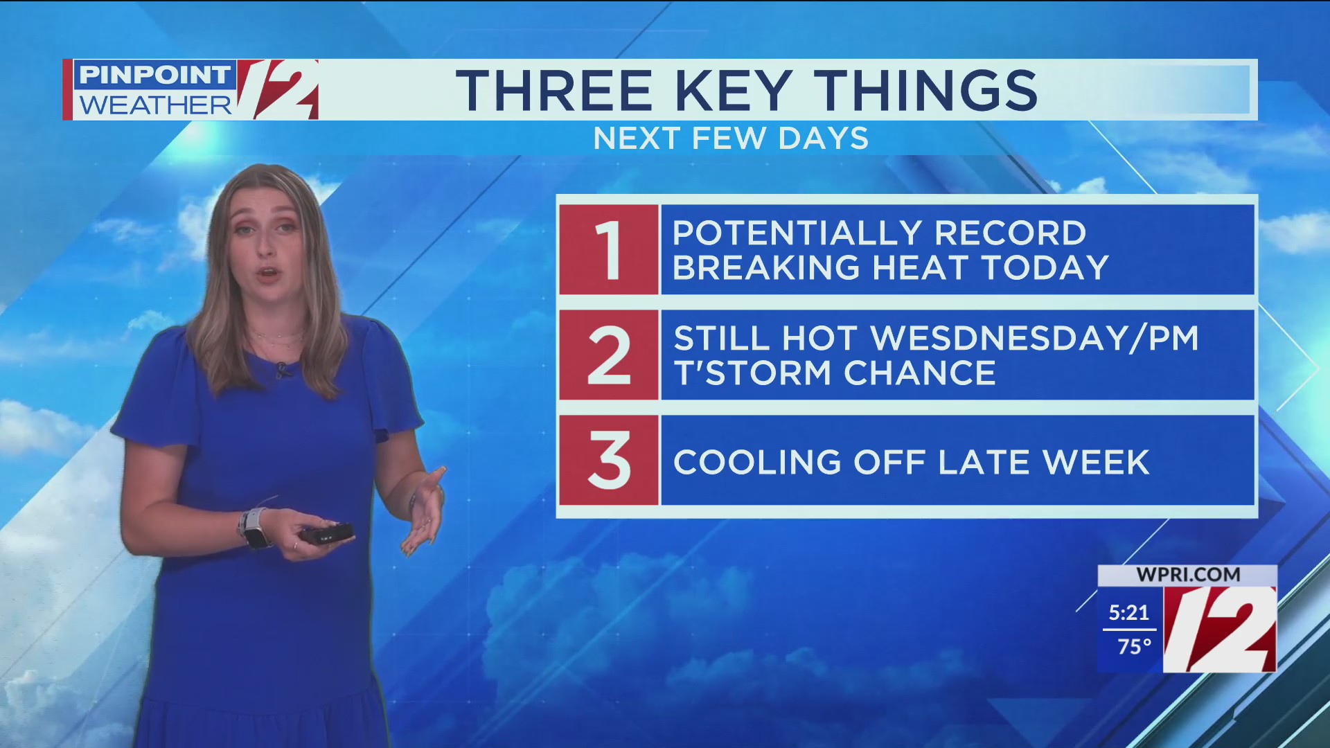 WPRI 12 Weather Forecast 6/24/25 – WPRI.com