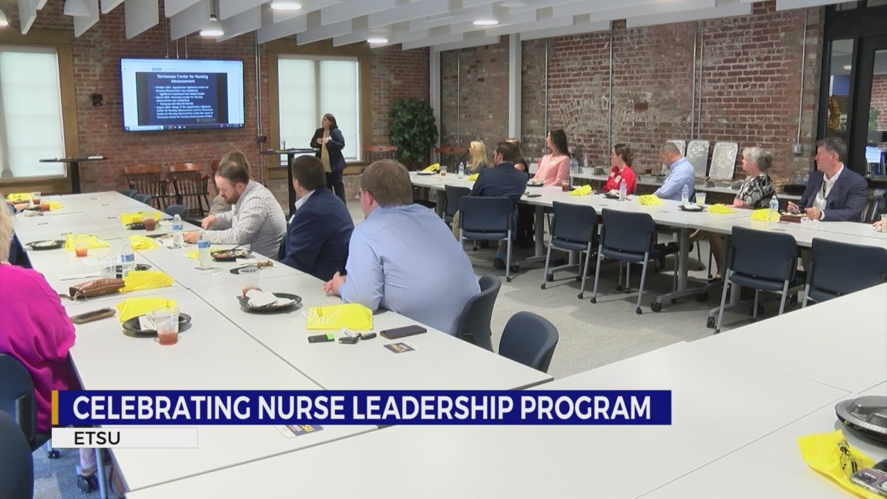 Inagural Graduates Of Nurse Leadership Program Honored At Etsu Wjhl