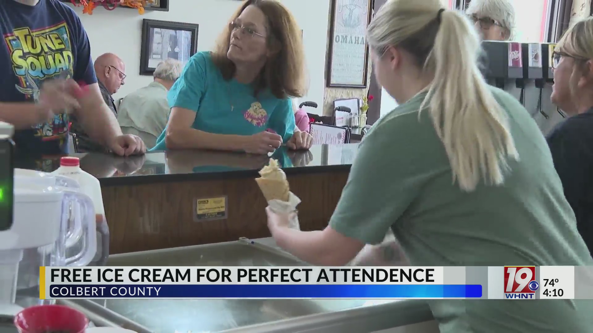 Colbert County Students Get Free Ice Cream for Perfect Attendence ...